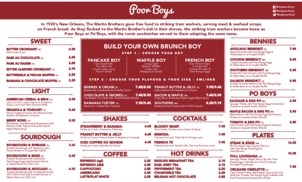 Poor Boys | New Orleans Street Food